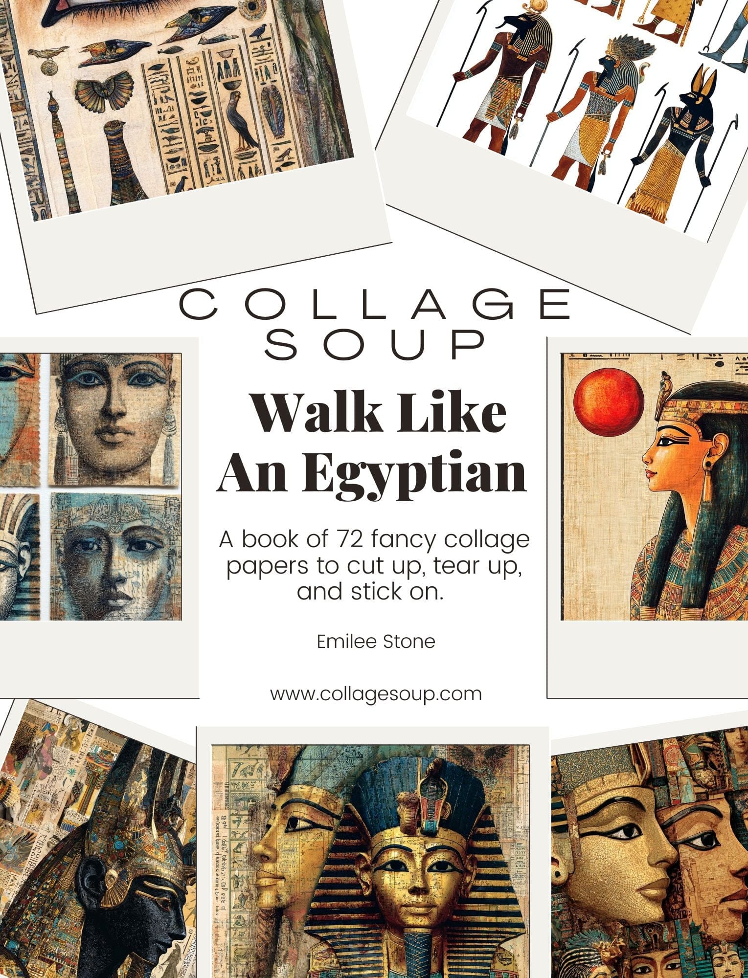 Vintage Egypt eBook — Walk Like An Egyptian | Collage Soup
