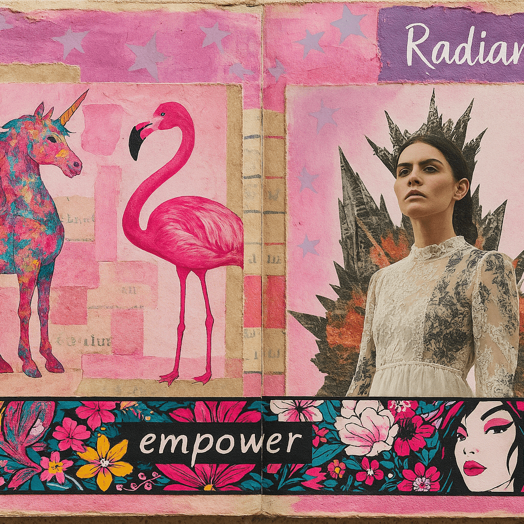 Junk Journal Girly Project — Mixed Media | Collage Soup