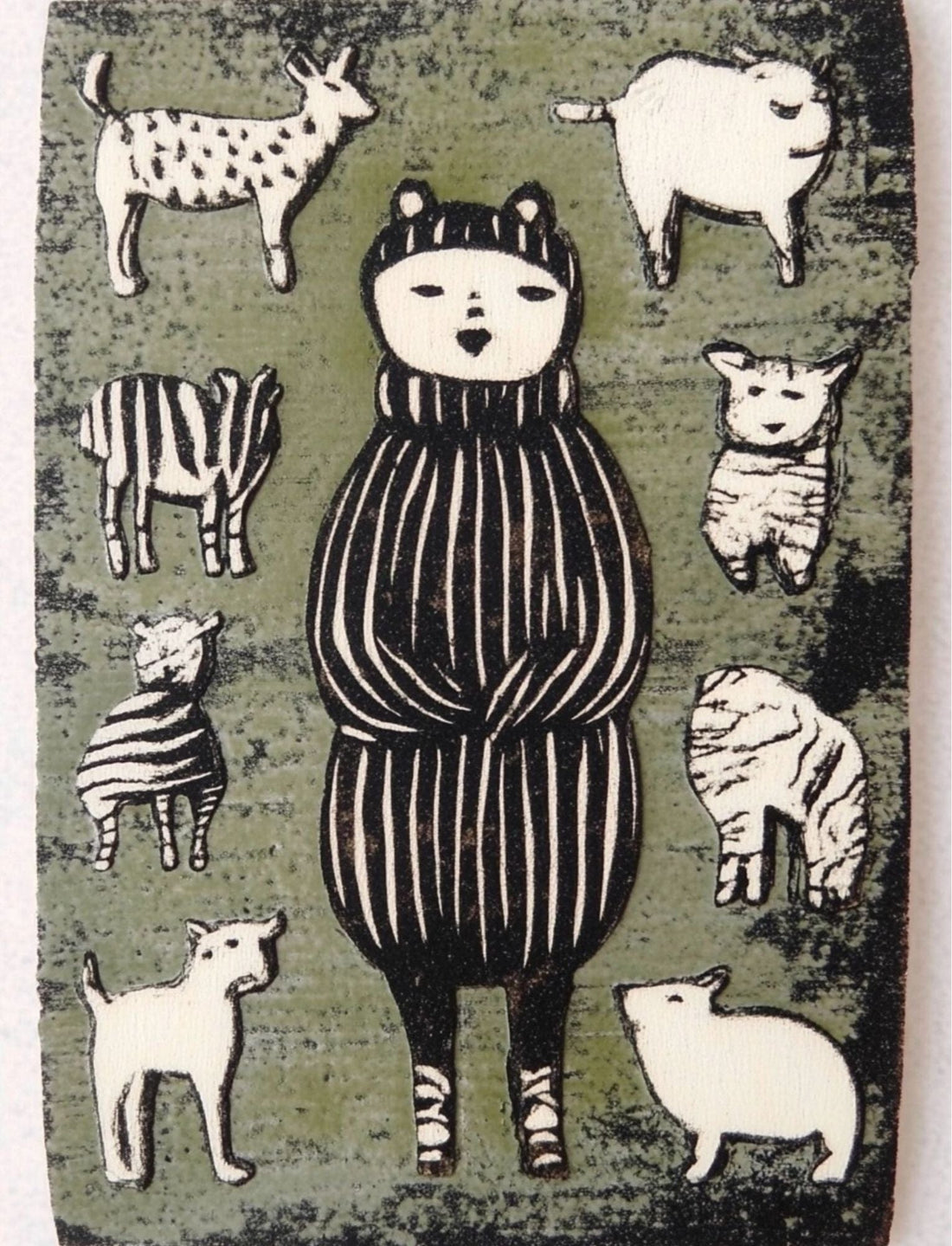 Fino Lino (eBook) Linocut-Inspired Collage Art for Creative Projects ...