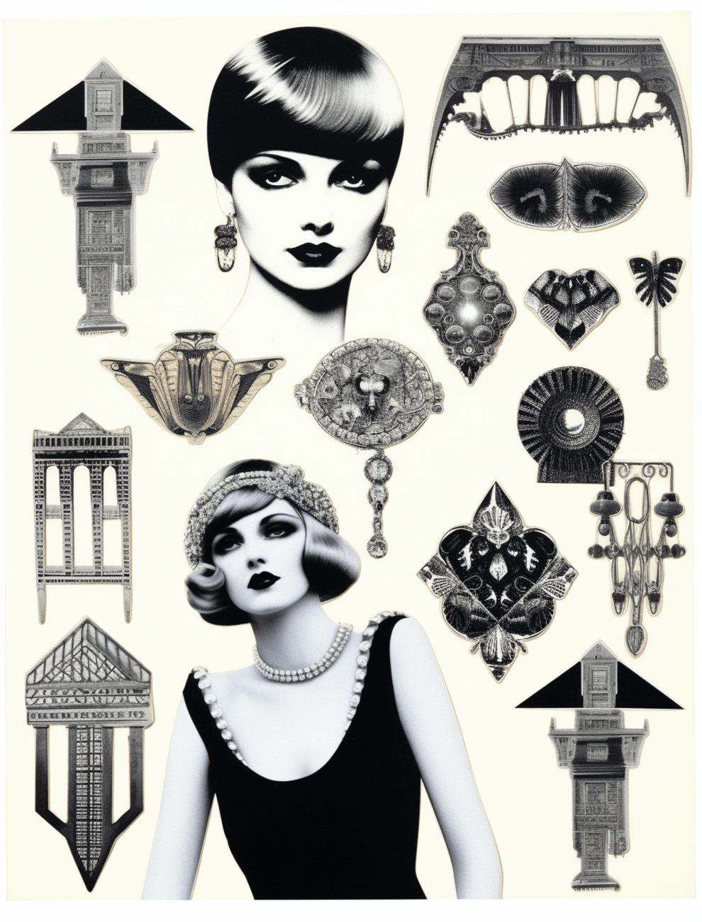 Here, Nor There (Paperback) High-Contrast Collage Art 120 Pages ...