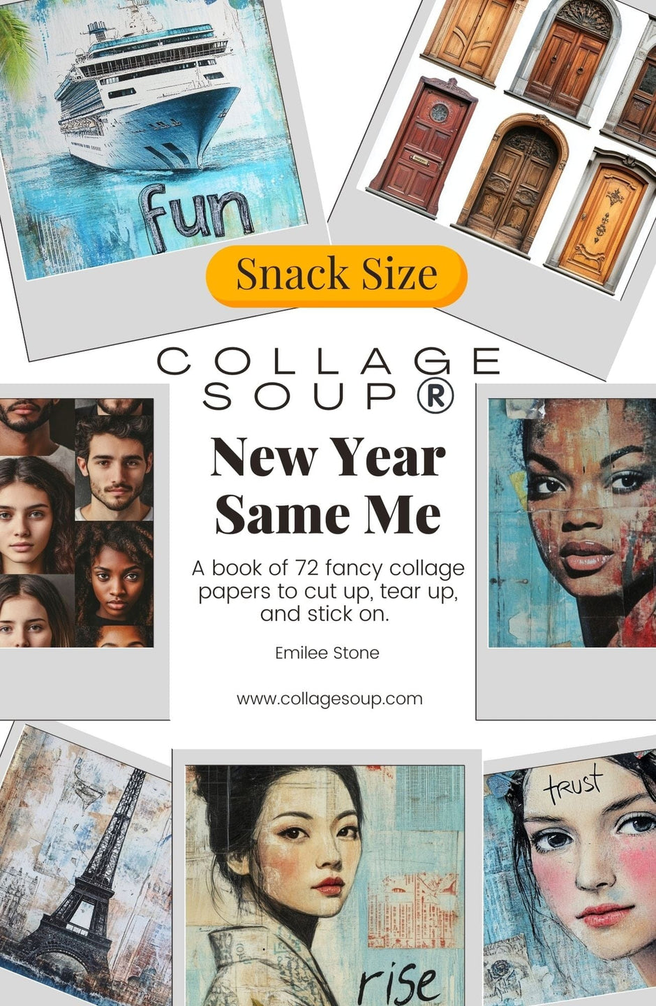 Collage Soup | Printable Collage Books, Art Papers & Vintage Ephemera