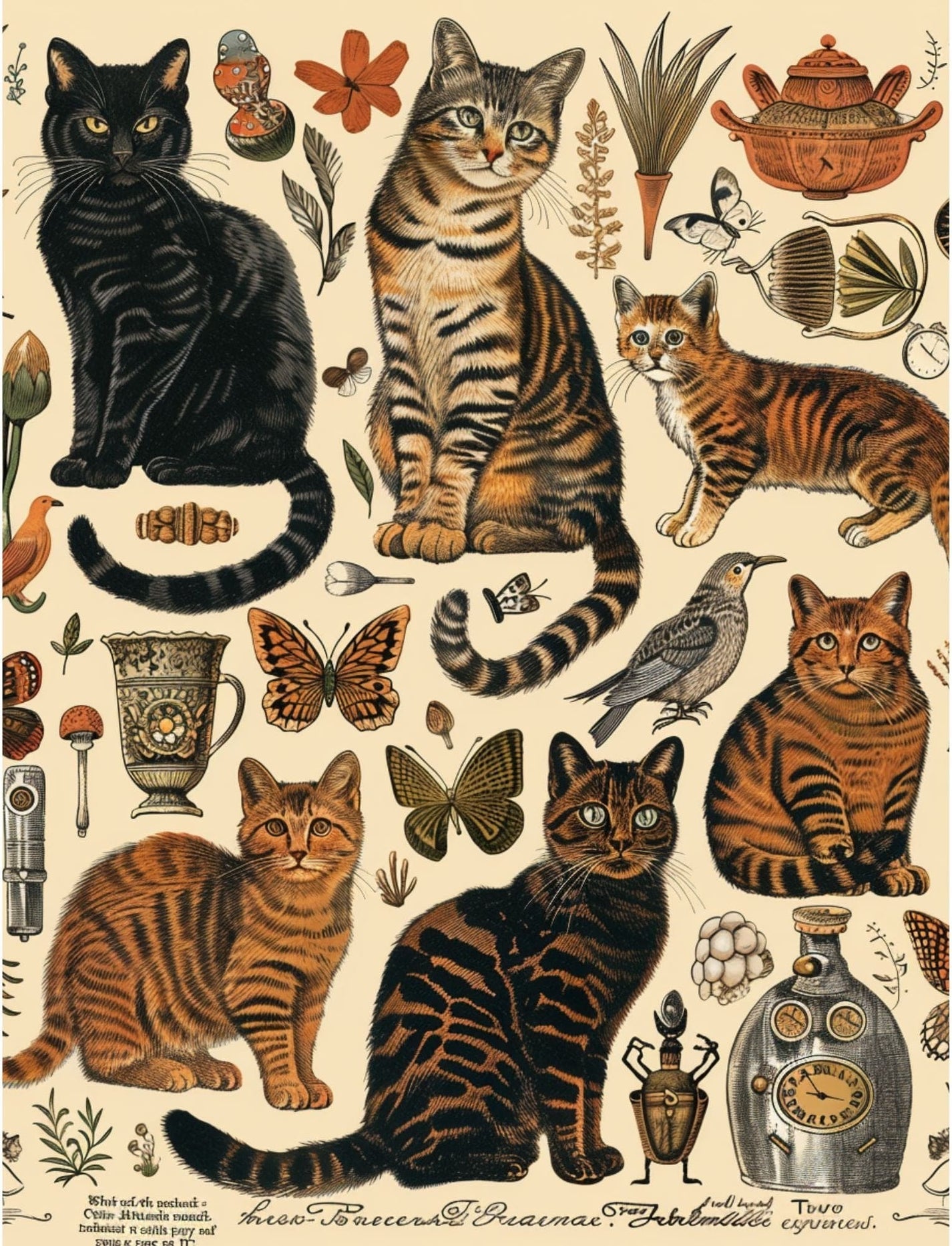 Nine Lives – A 70-Page Celebration of All Things Feline – Collage Soup