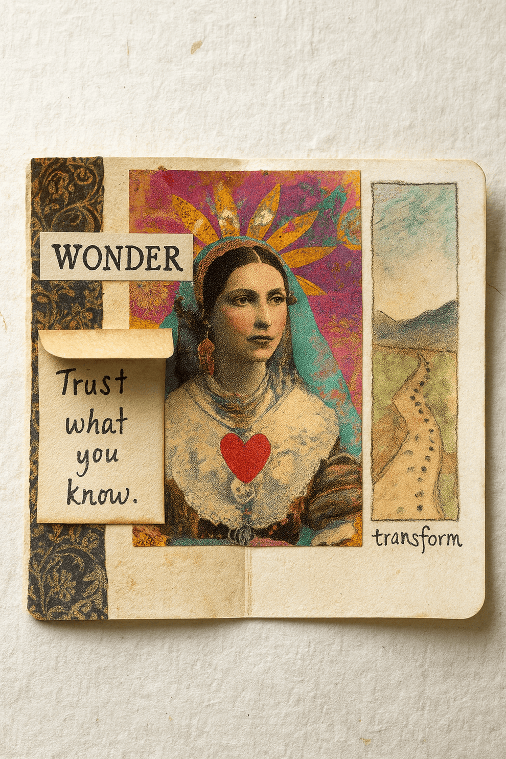 Oracle Card Project — One-Word | Collage Soup