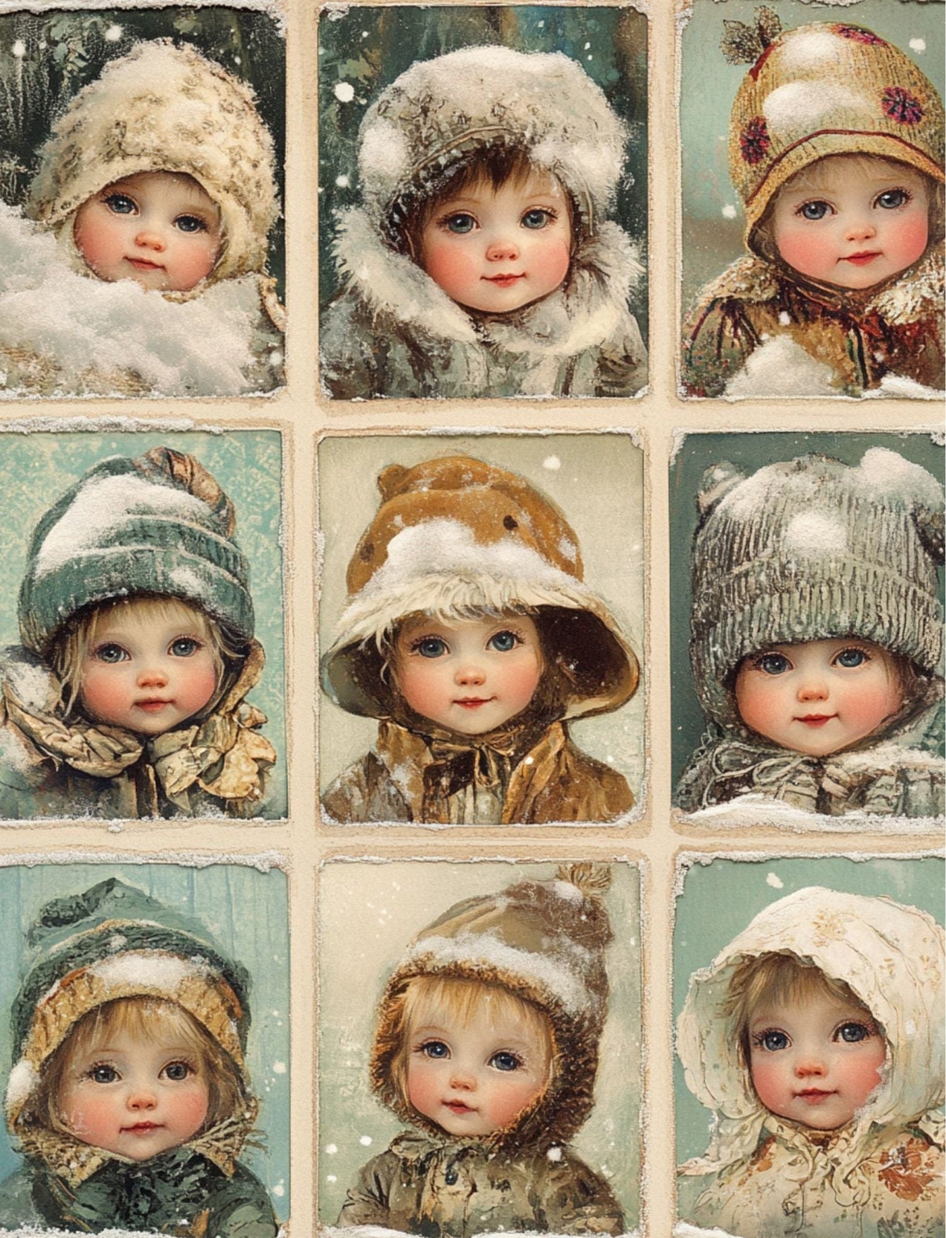 Snow Biz (eBook) Winter Wonderland Collage Designs for Creative Projec ...