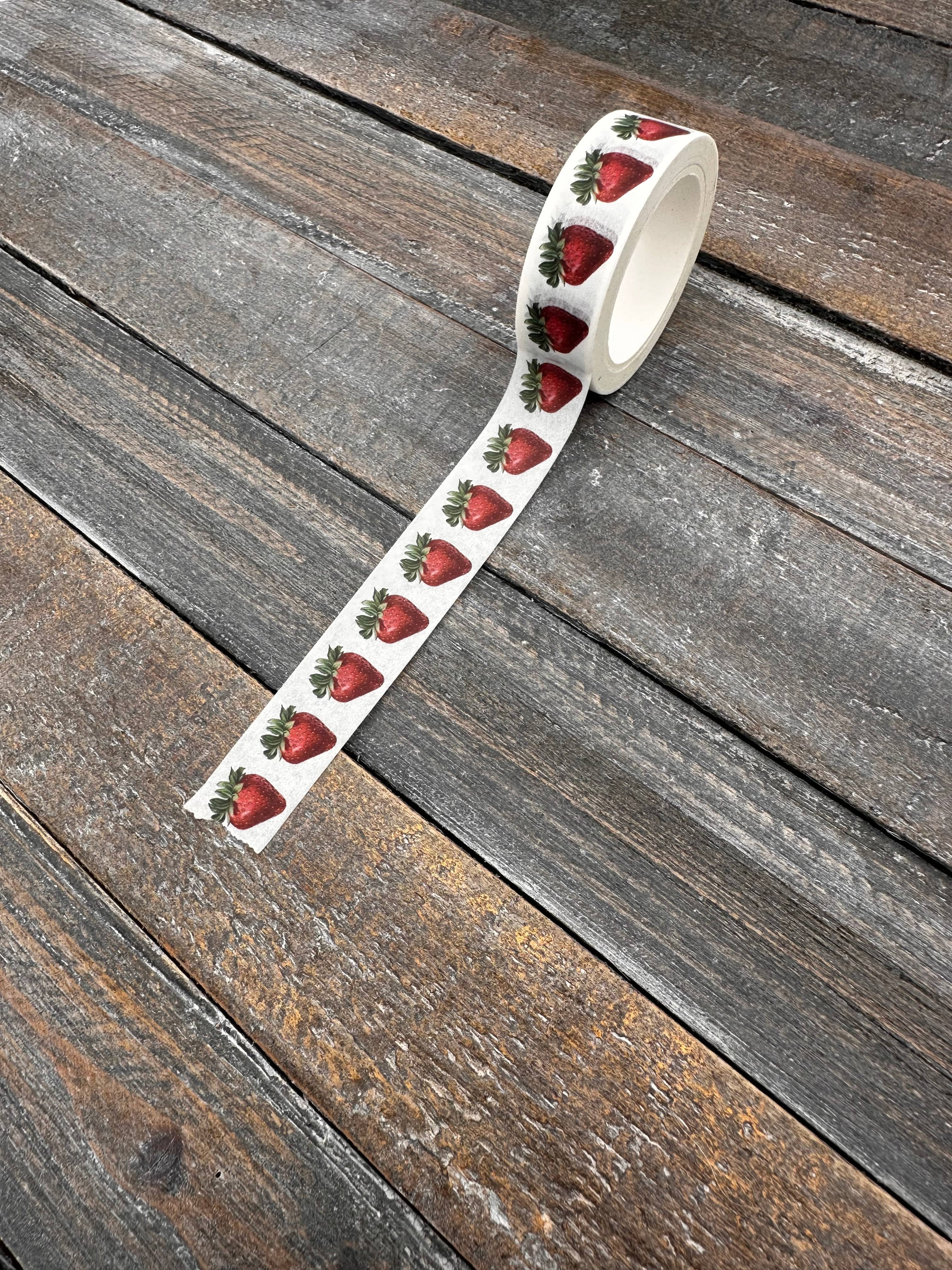 Strawberry Washi Tape — Collage Soup