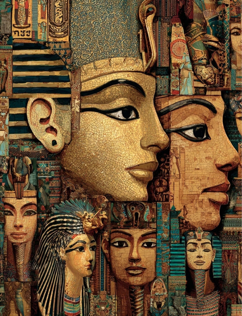 Vintage Egypt eBook — Walk Like An Egyptian | Collage Soup